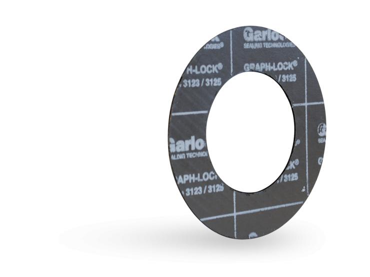 Juntas de grafito flexible 3123/3125 GRAPH-LOCK® | Garlock